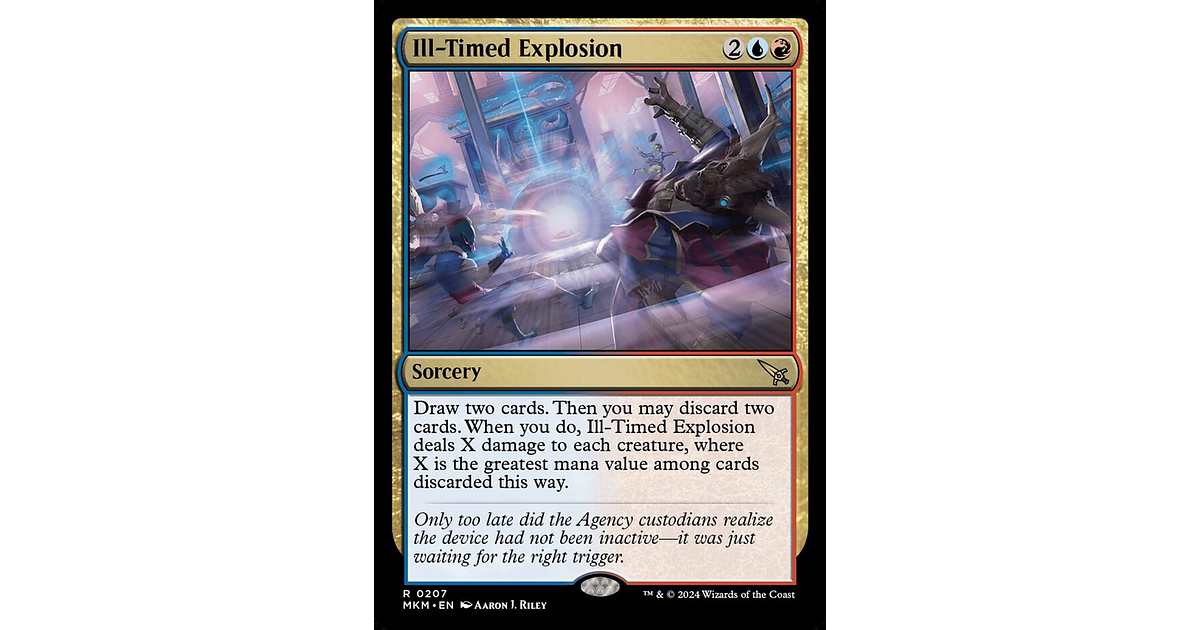 Ill-Timed Explosion - MKM - R