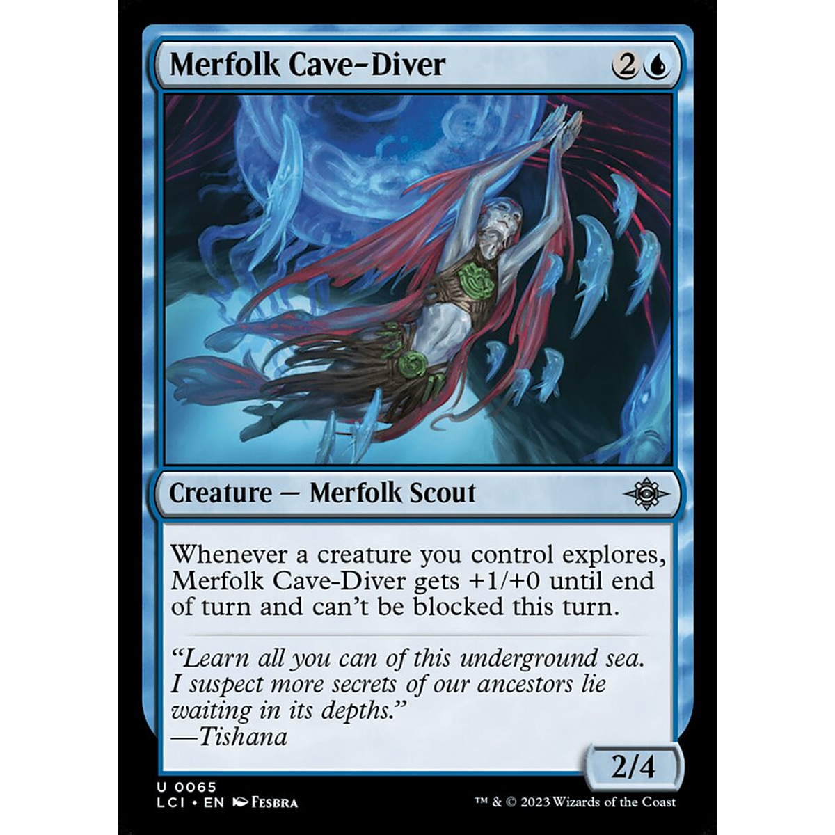 Merfolk Cave-Diver - LCI - U