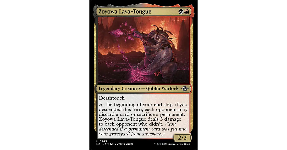 Zoyowa Lava-Tongue - LCI - U