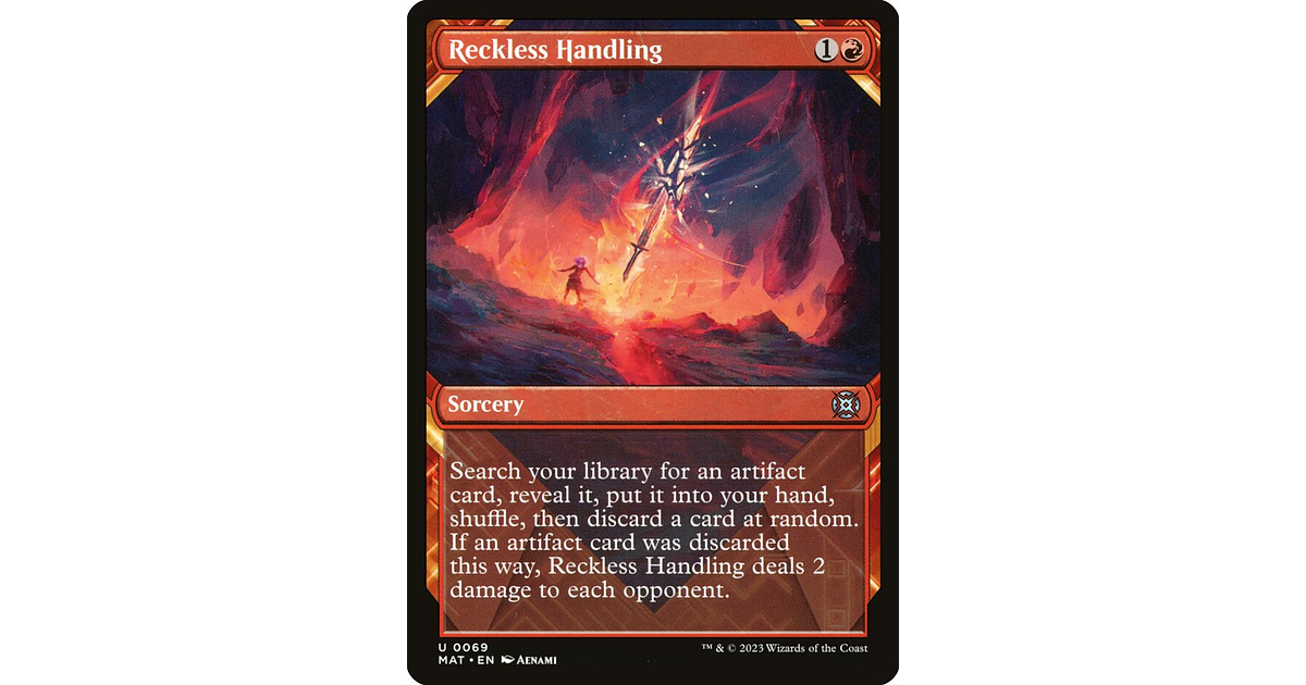 Reckless Handling - MAT - U