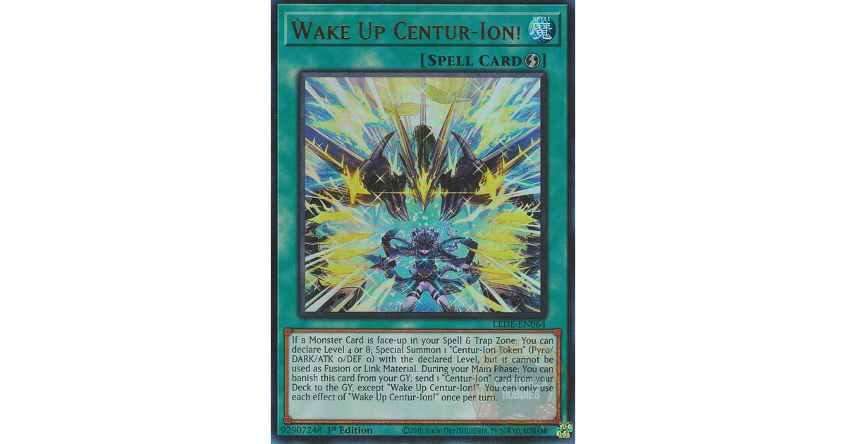 Wake Up Centur-Ion! - LEDE-EN064 - Ultra Rare