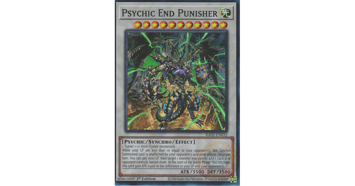 Psychic End Punisher - RA02-EN032