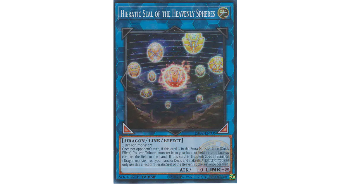 Hieratic Seal of the Heavenly Spheres - RA02-EN039