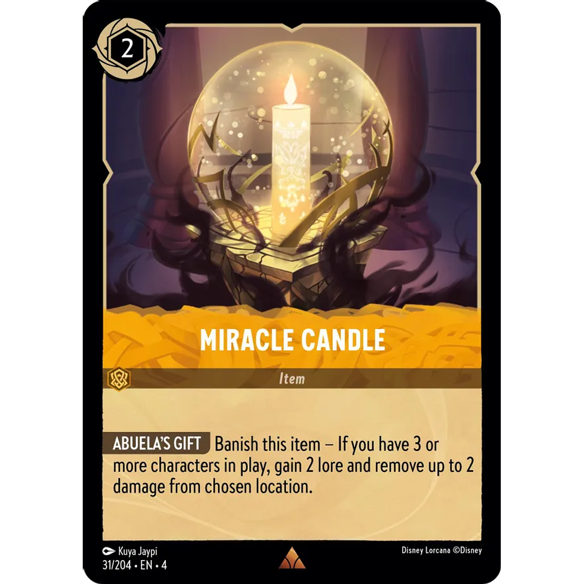 Miracle Candle - 31/204 - Rare