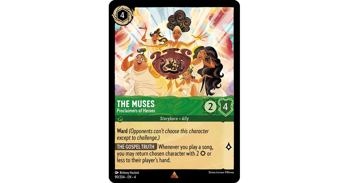 The Muses - Proclaimers of Heroes - 90/204 - Rare