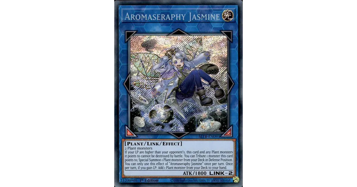 Aromaseraphy Jasmine - BLTR-EN093 - Secret Rare