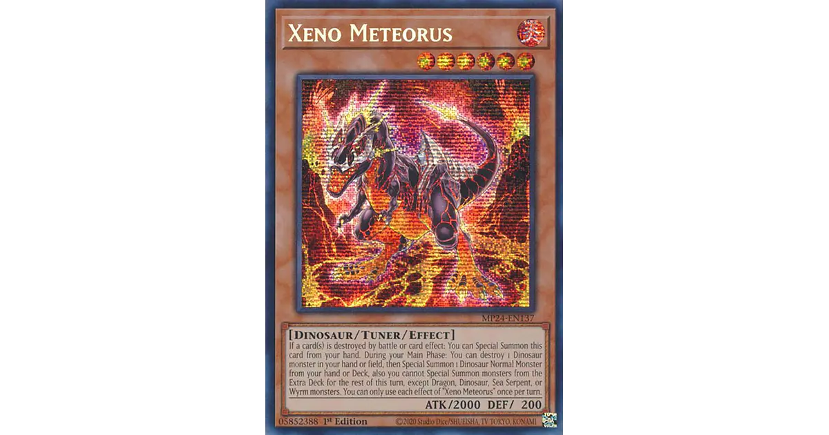 Xeno Meteorus - MP24-EN137 - Prismatic Secret Rare