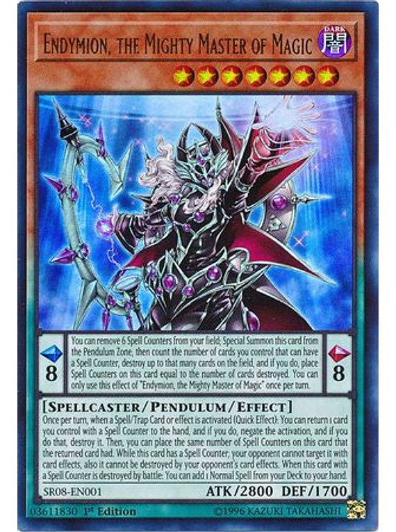 Endymion, the Mighty Master of Magic - SR08-EN001 - Ultra...