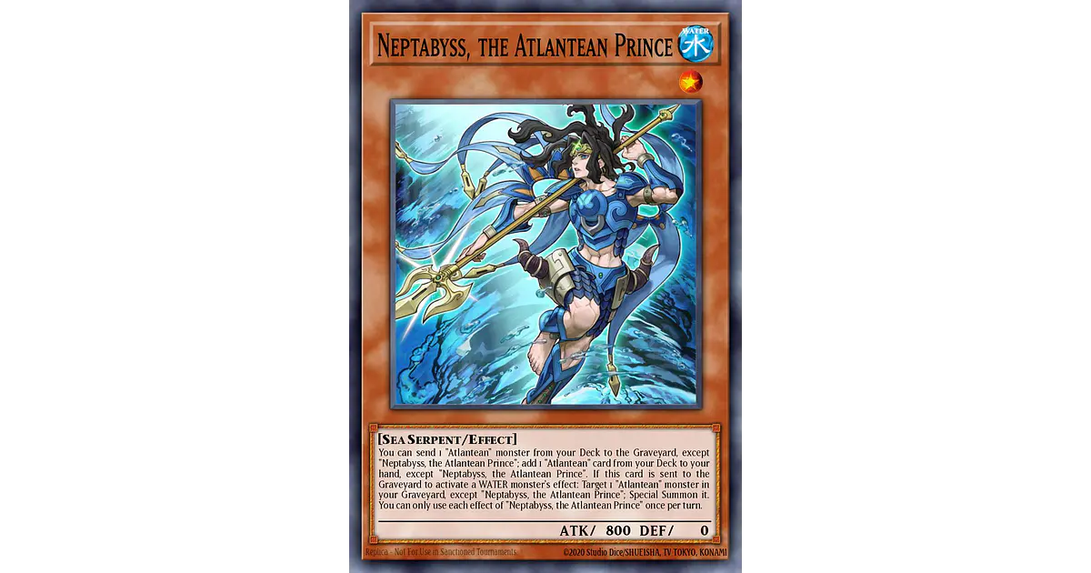 Neptabyss, the Atlantean Prince - RA03-EN013