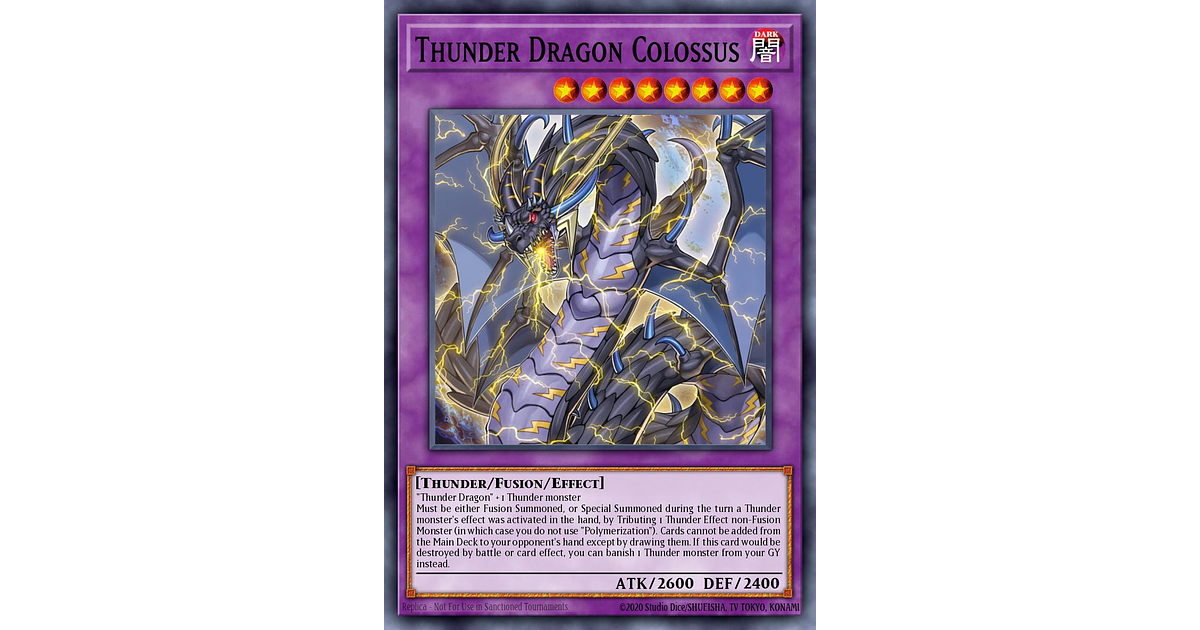 Thunder Dragon Colossus - RA03-EN036