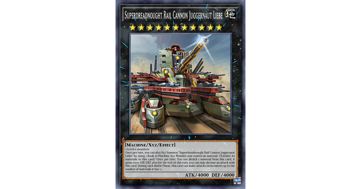 Superdreadnought Rail Cannon Juggernaut Liebe (alternate ar