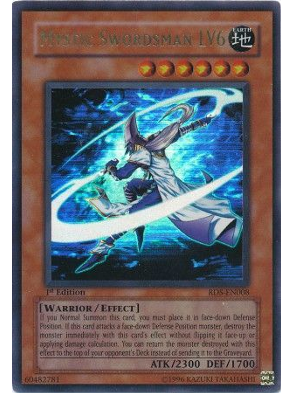 Mystic Swordsman LV6 - RDS-EN008 - Ultra Rare
