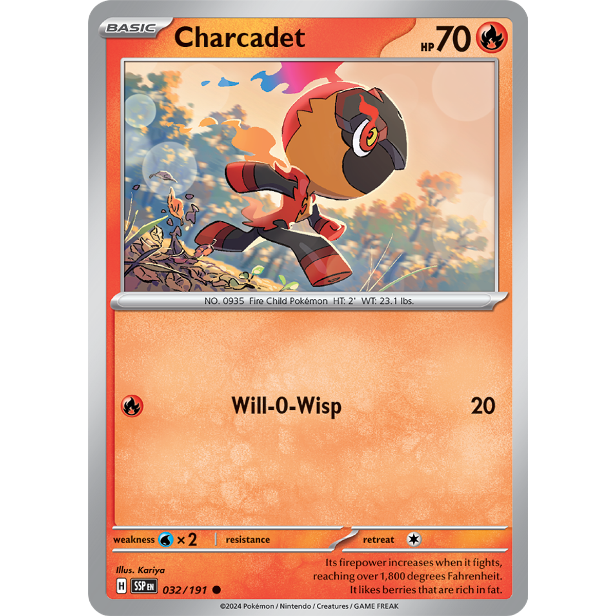 Charcadet - 032/191 - Common - SSP