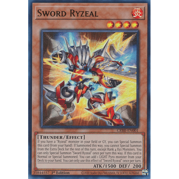 Ice Ryzeal - CRBR-EN003 - Ultra Rare