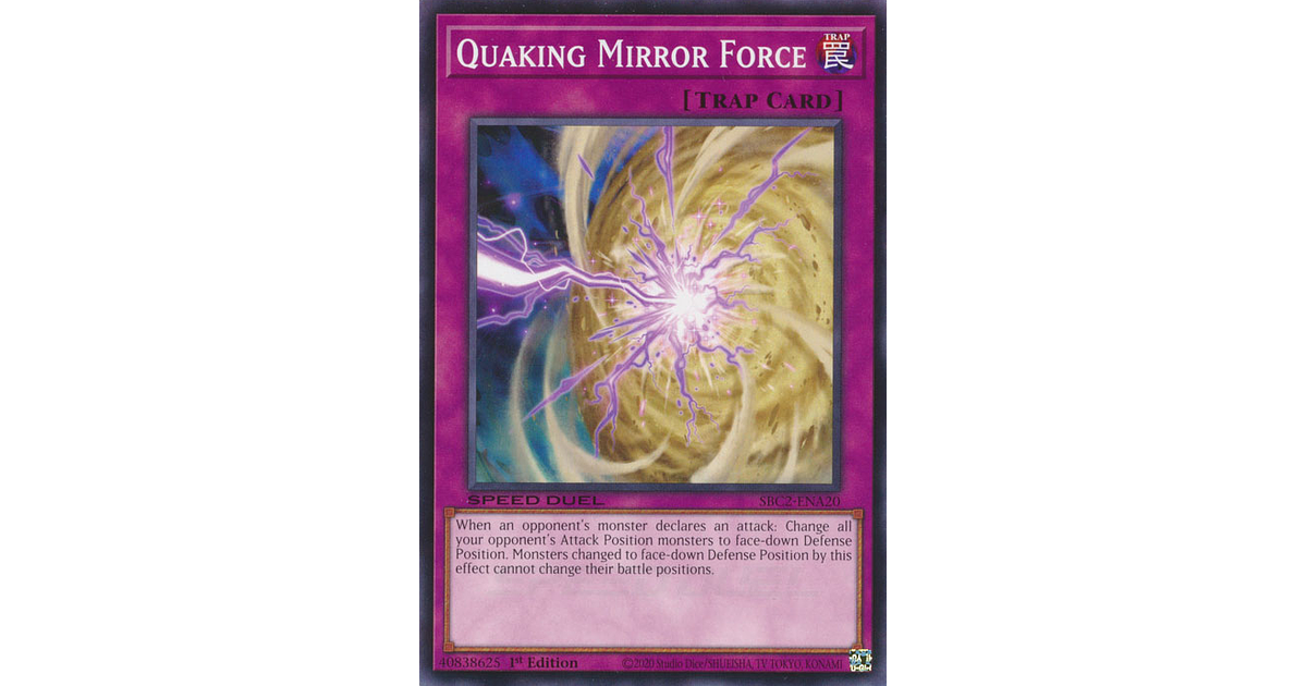 Quaking Mirror Force - SBC2-ENA20 - Common