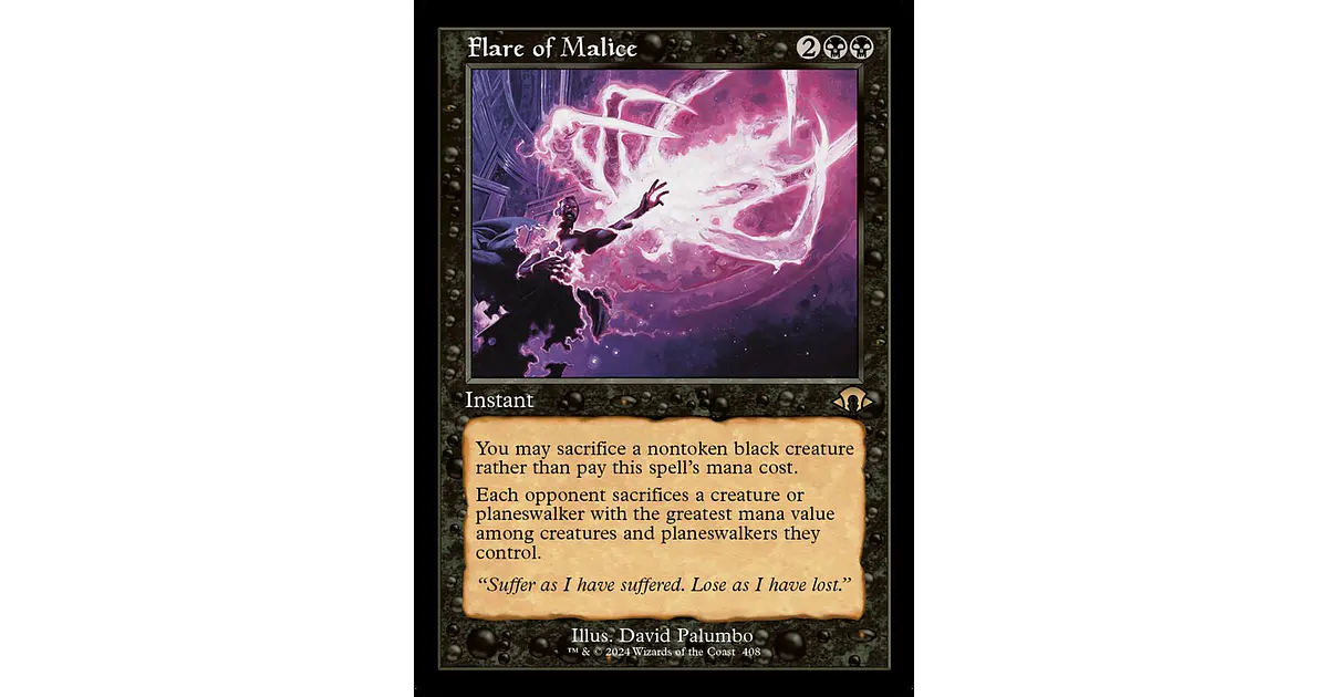 Flare of Malice - MH3 - R