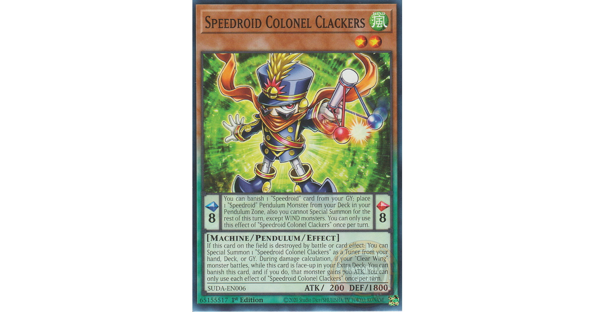 Speedroid Colonel Clackers - SUDA-EN006 - Common