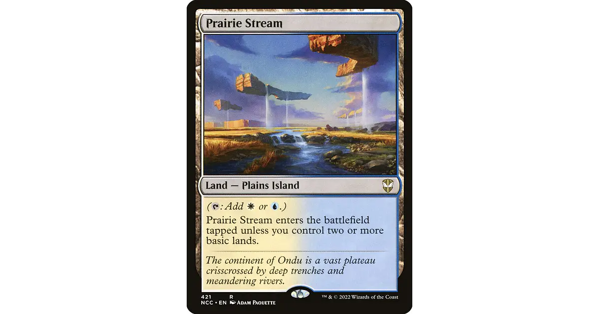 Prairie Stream - NCC - R