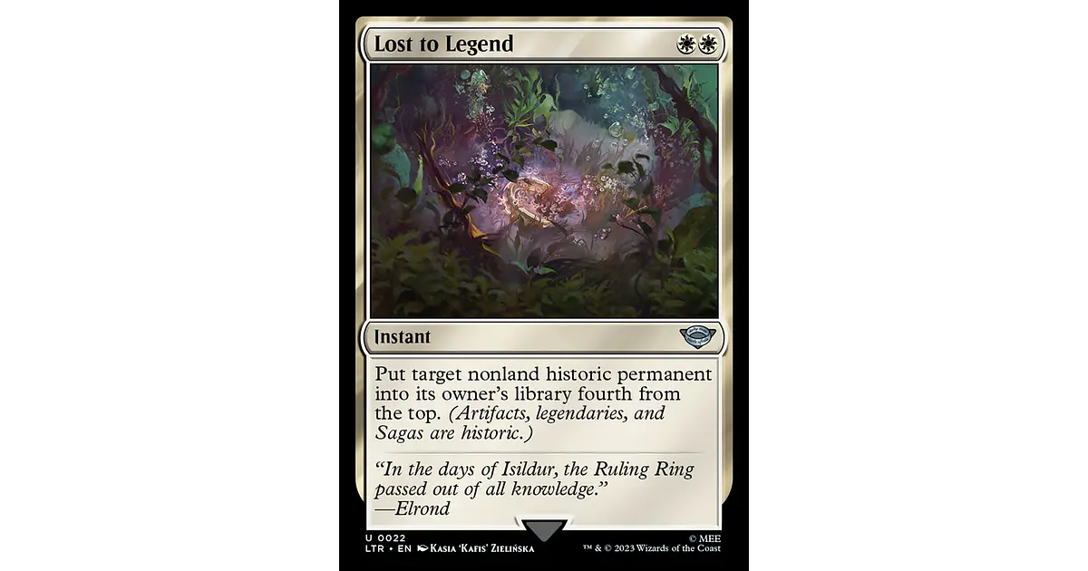 Lost to Legend - LTR - U