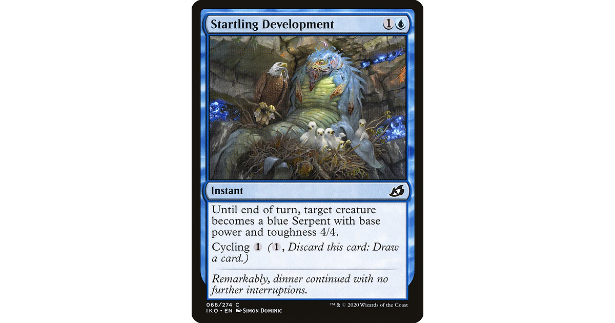 Startling development - IKO - C