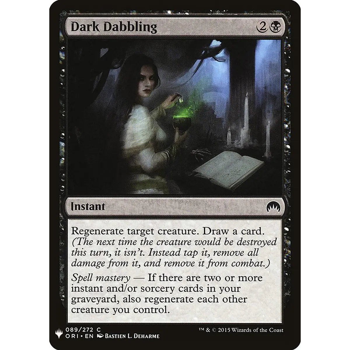 Dark dabbling - ORI - C