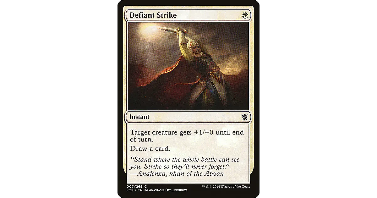 Defiant strike - KTK - C