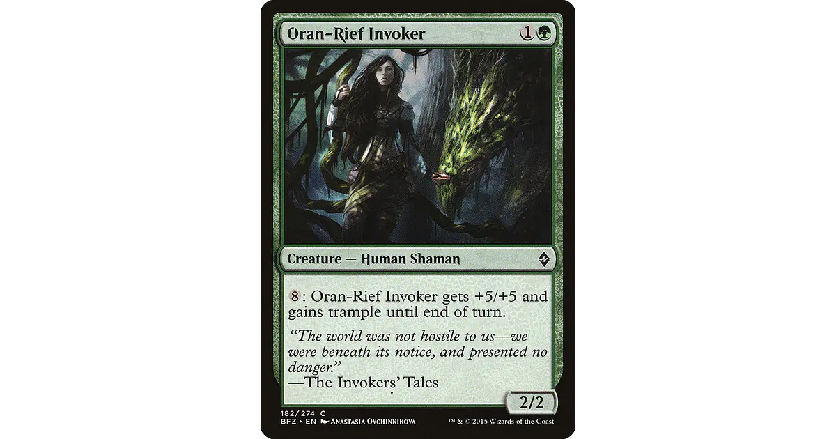 Oran-rief invoker - BFZ - C