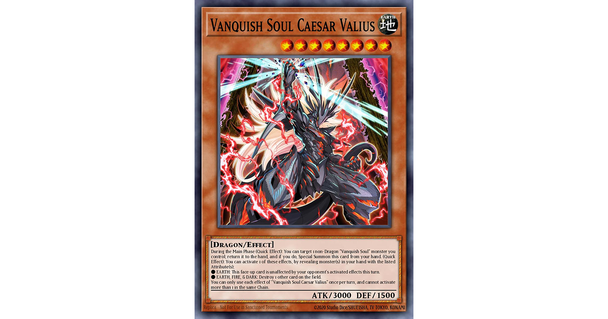 Vanquish Soul Caesar Valius - RA04-EN046