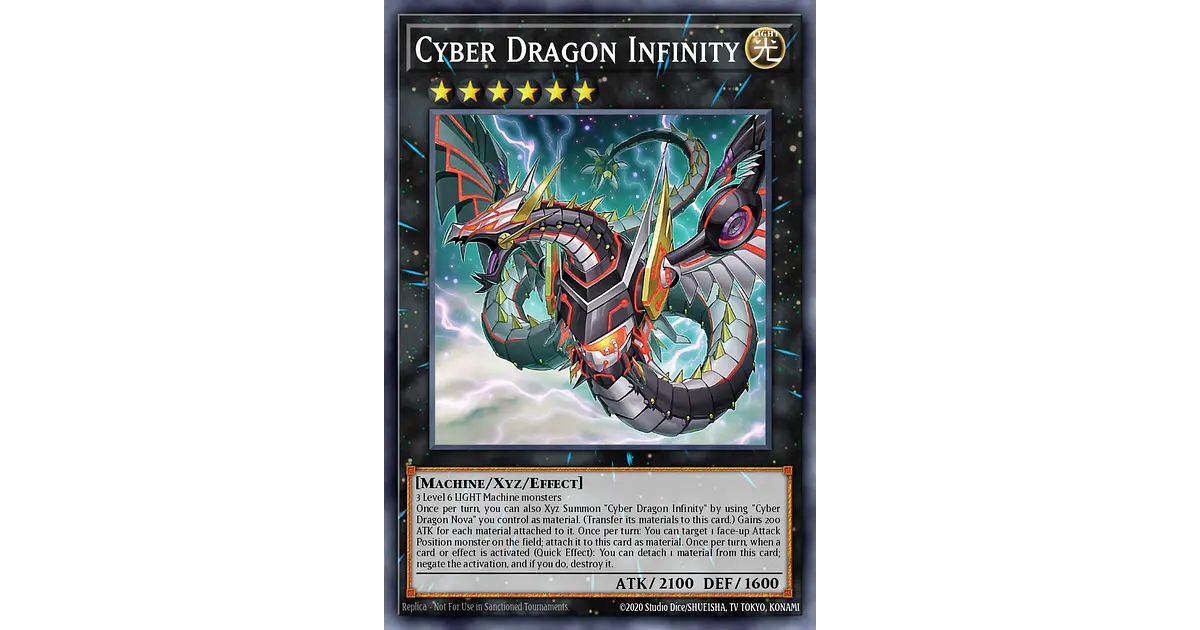 Cyber Dragon Infinity (alternate artwork) - RA04-EN068