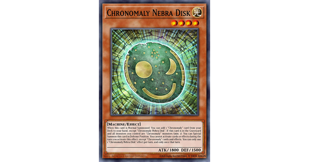 Chronomaly Nebra Disk - RA04-EN213
