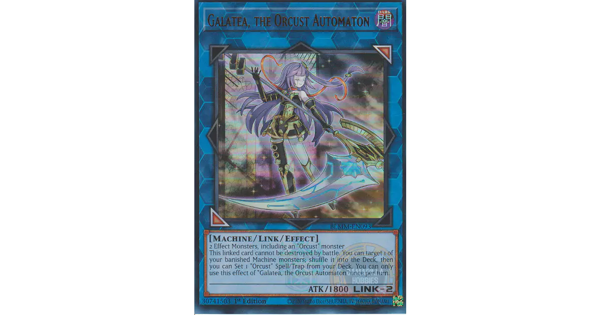 Galatea, the Orcust Automaton - BLMM-EN093 - Ultra Rare