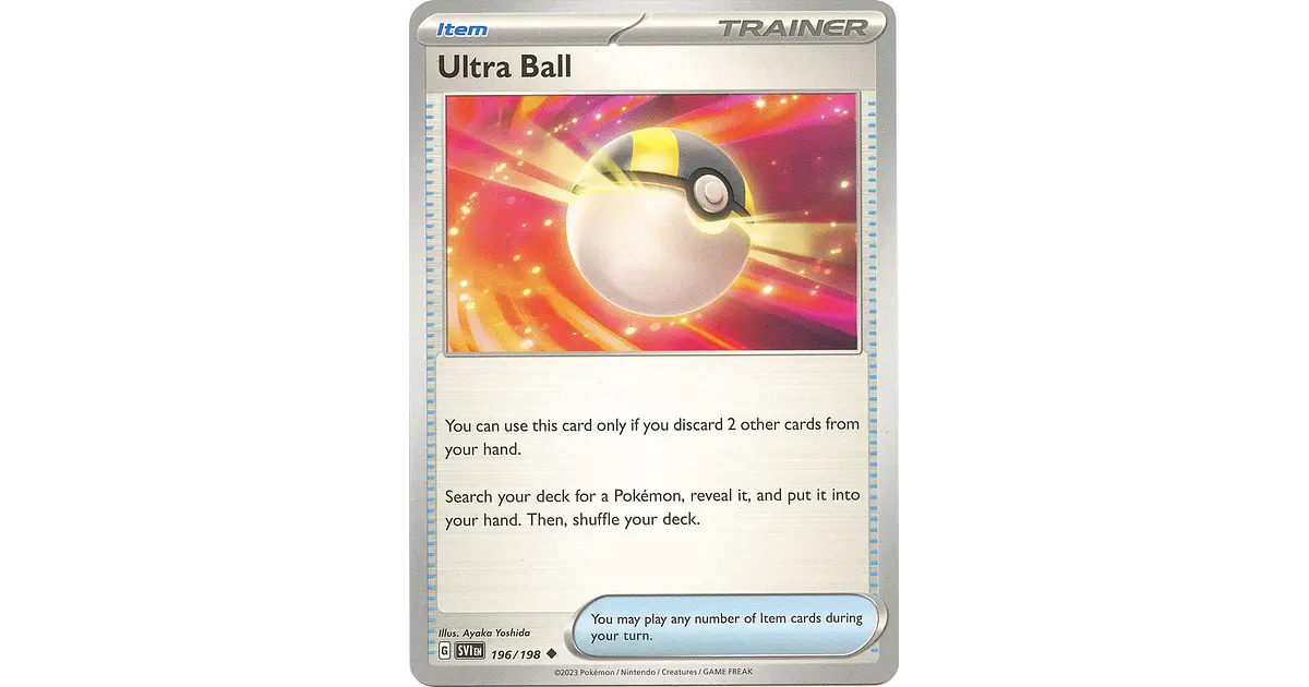 Ultra Ball - 196/198 - Uncommon - SVI