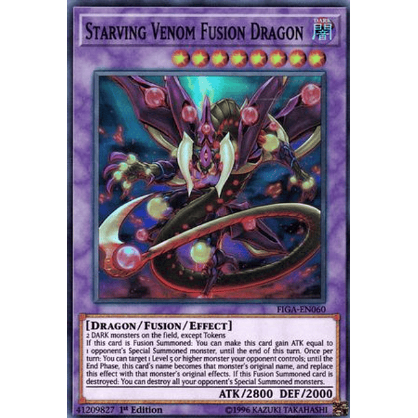 Starving Venom Fusion Dragon - MP17-EN147 - Secret Rare