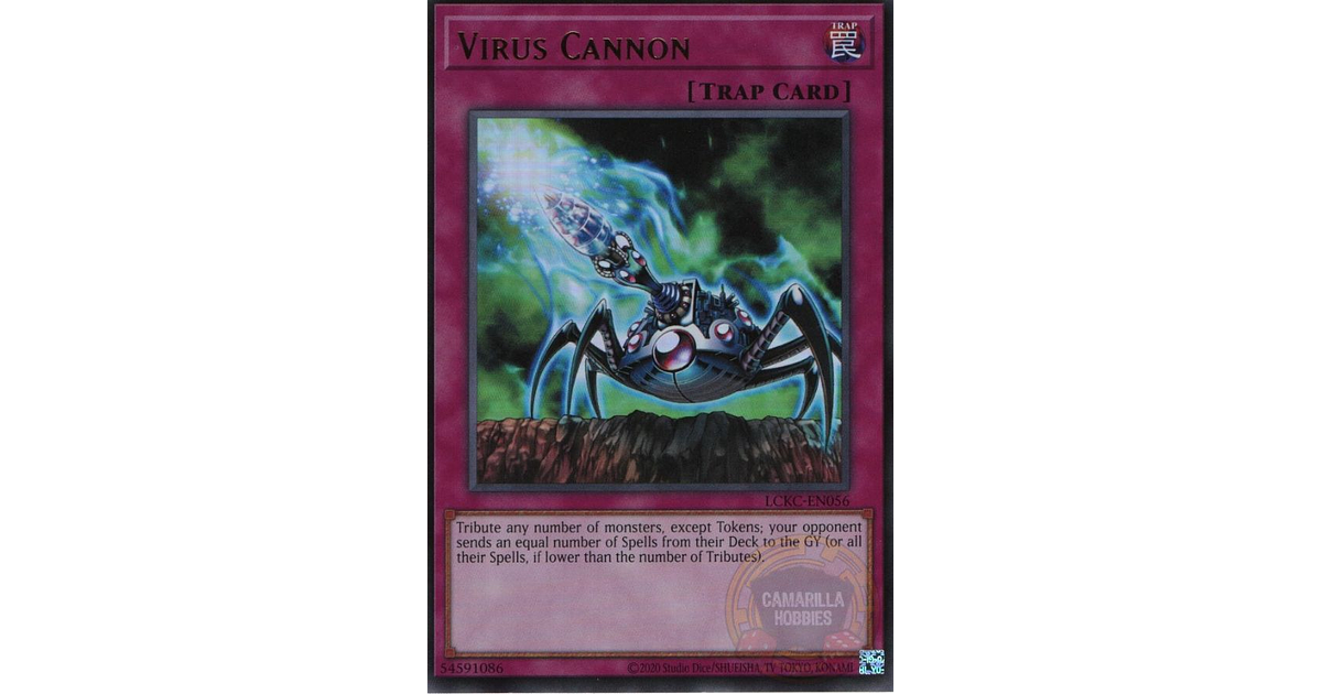 Virus Cannon - LCKC-EN056 - Ultra Rare (Reprint)