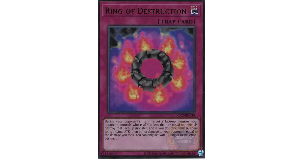 Ring of Destruction - LCKC-EN050 - Ultra Rare (Reprint)