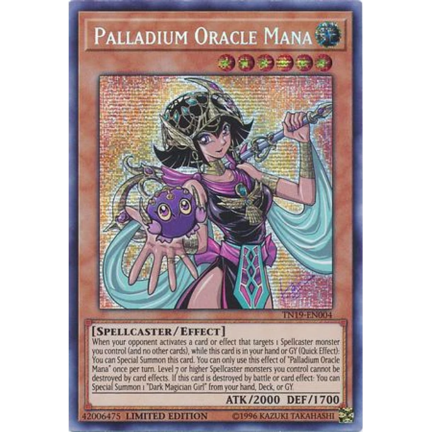 Palladium Oracle Mana - TN19-EN004 - Prismatic Secret Rar...
