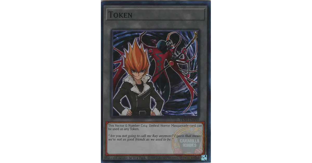 Token Vector and Number C104: Umbral Horror Masquerade