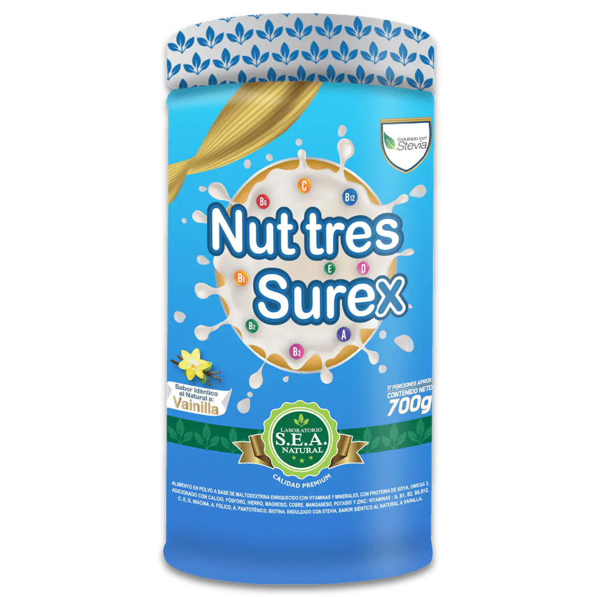 Nutre Sure Polvo 700g | Sea Natural | Alimentos Naturales Vida Sana SAS