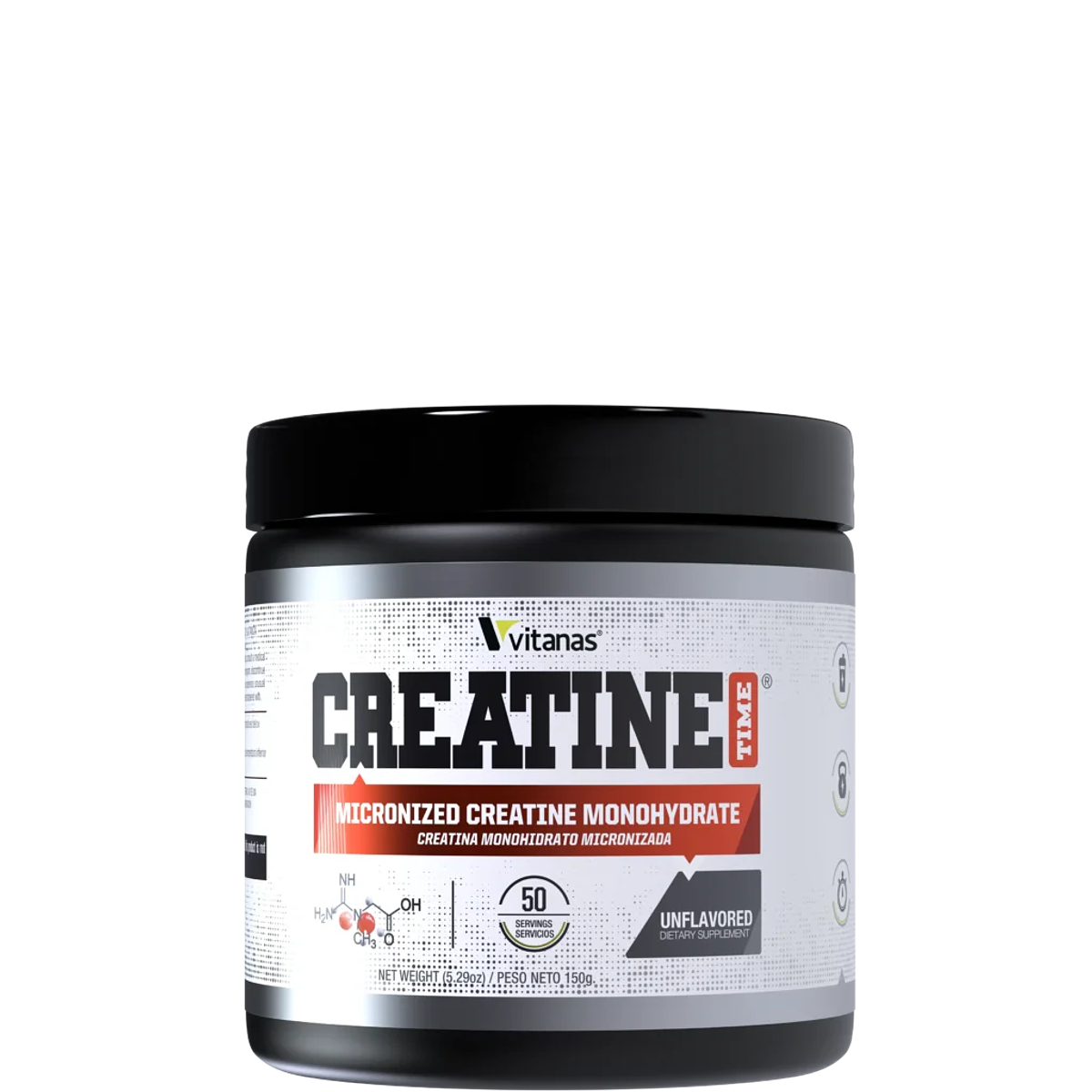 CREATINA MONOHIDRATADA 150g VITANAS VITANAS - Creatina pu ...