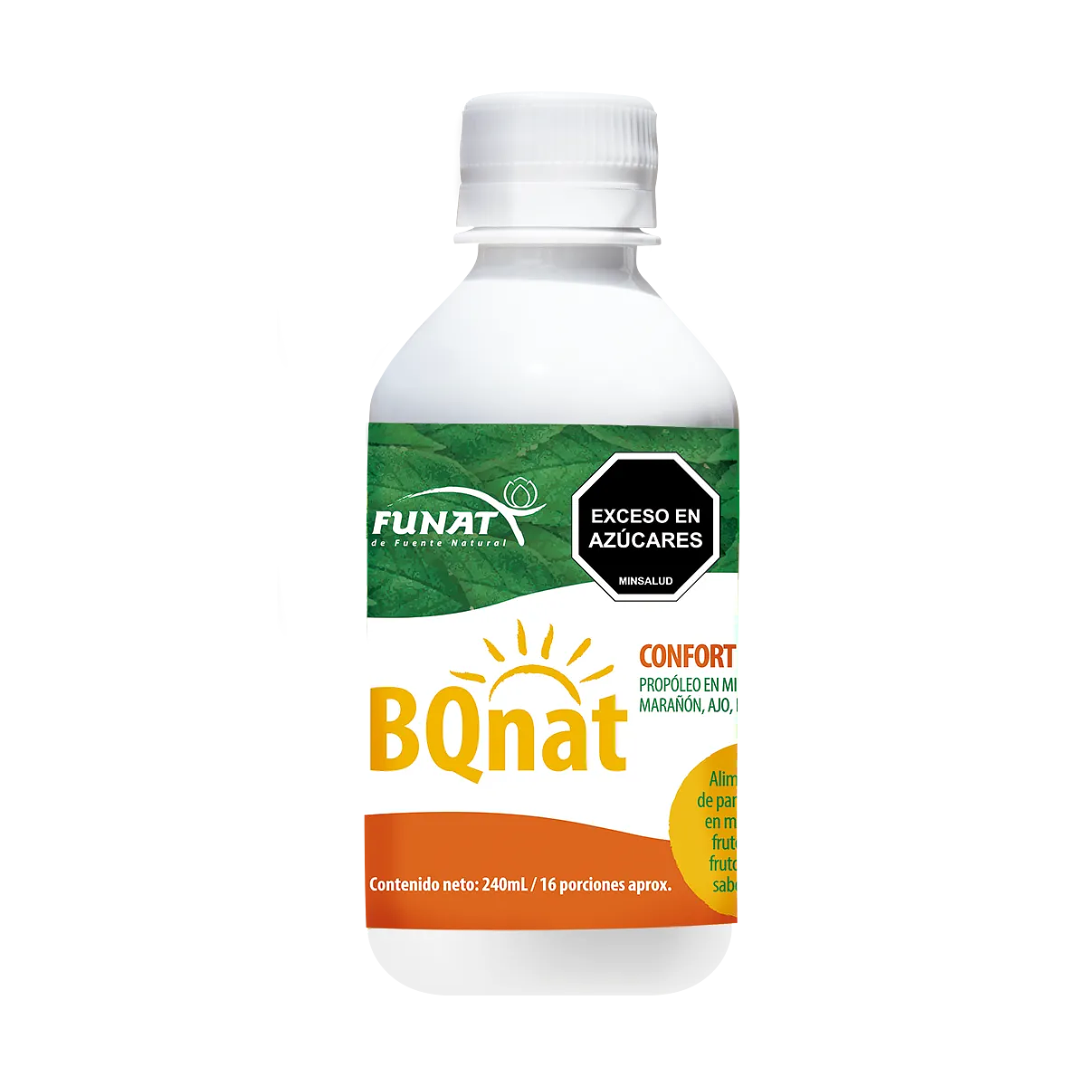BQnat | 240 ml - Laboratorios Funat | Alimentos Naturales Vida Sana SAS