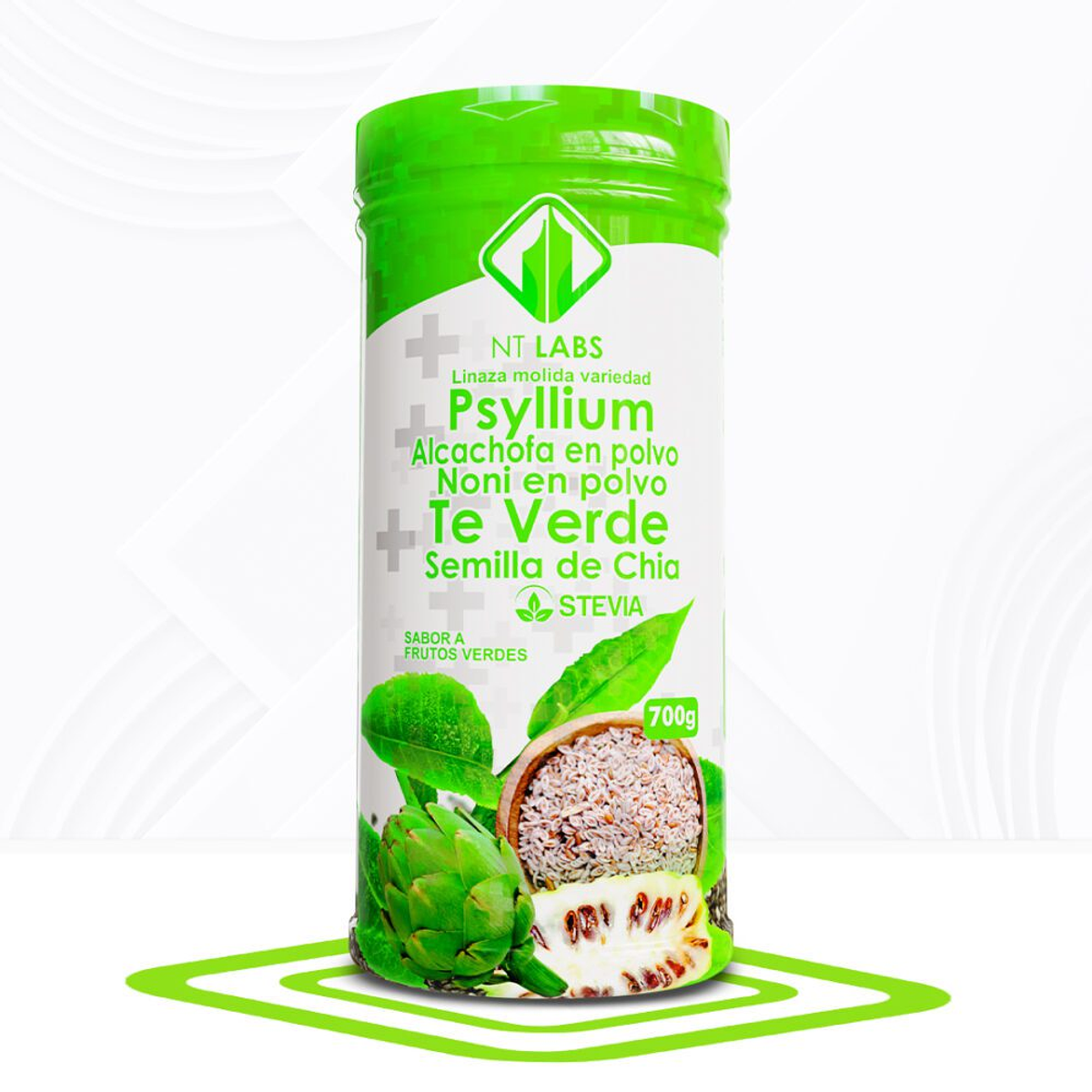 Linaza Psyllium Tverde 700g NT Labs | Alta en Fibra y Nut ...