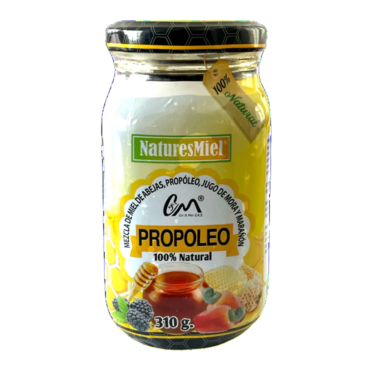 Aprovecha el poder natural del propóleo con Jengibre y Li ...