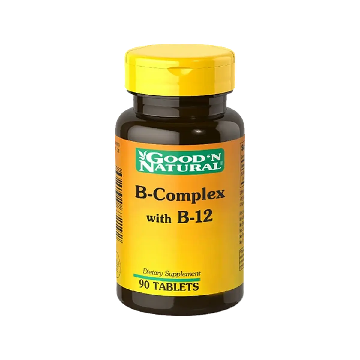 B Complex and B12 | 90 Tabletas | Good Natural | Alimentos Naturales ...