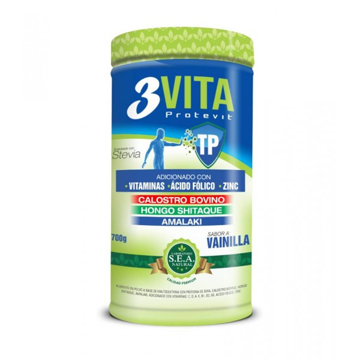 3 Vita Protevit Polvo 700g Sea Natural | Suplemento Nutri... | Naturales Vida Sana