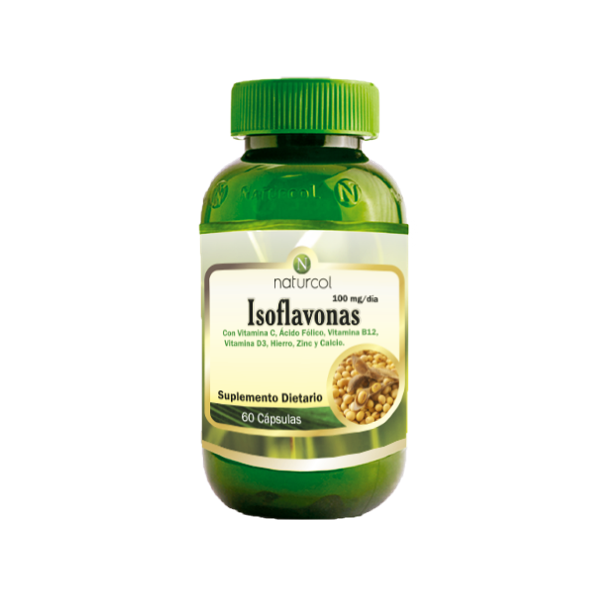 Naturcol Isoflavonas de Soja 60 Cápsulas: Potencia tu bie ...