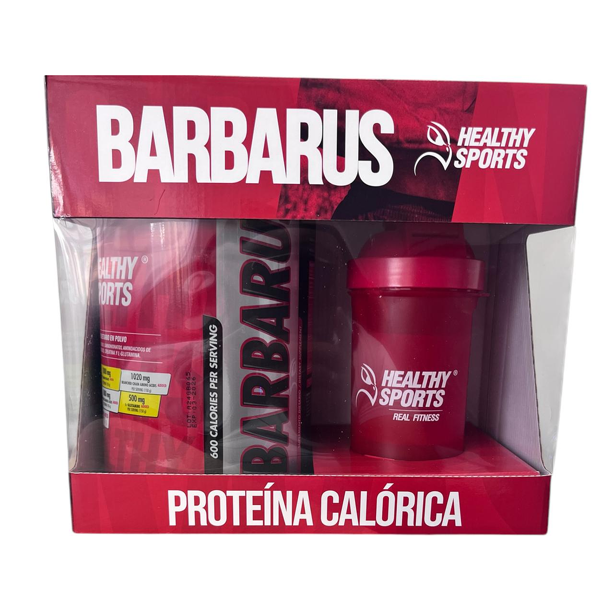 Barbarus Proteína Concentrada - 910g | HEALTHY SPORTS | Naturales Vida Sana