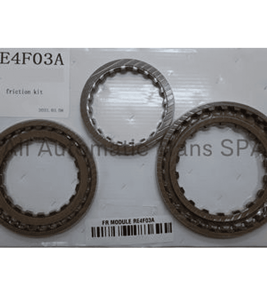 MODULO DE FRICCIÓN RE4F03A