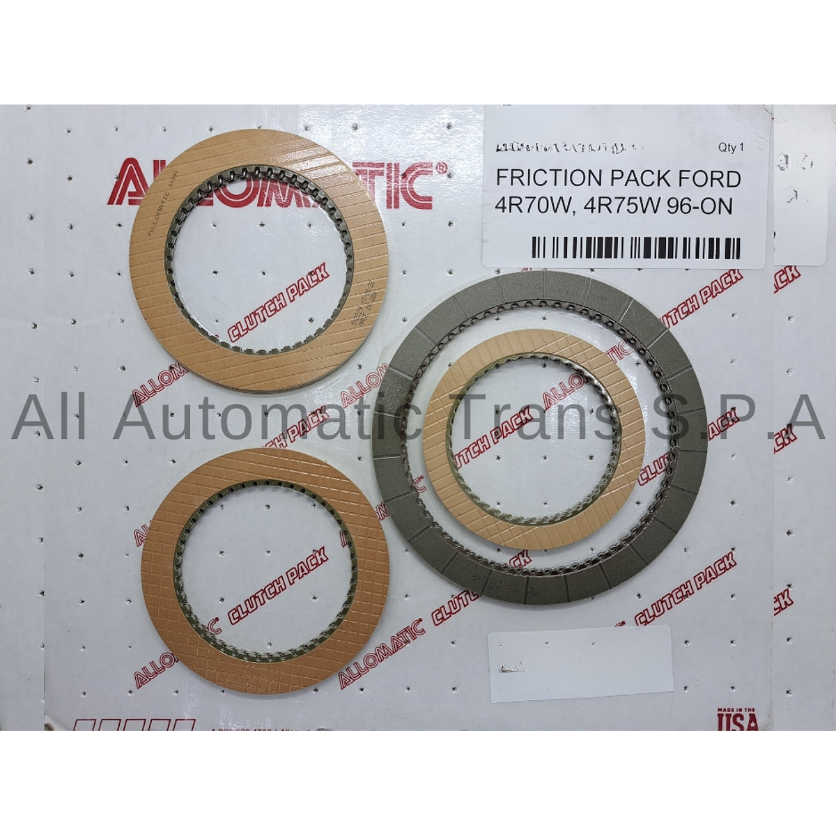 MODULO DE FRICCIÓN FORD 4R70W/75W