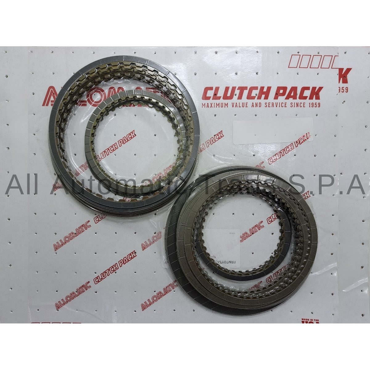 MODULO DE FRICCIÓN TOYOTA AB60E, AB60F (39 PLATES)