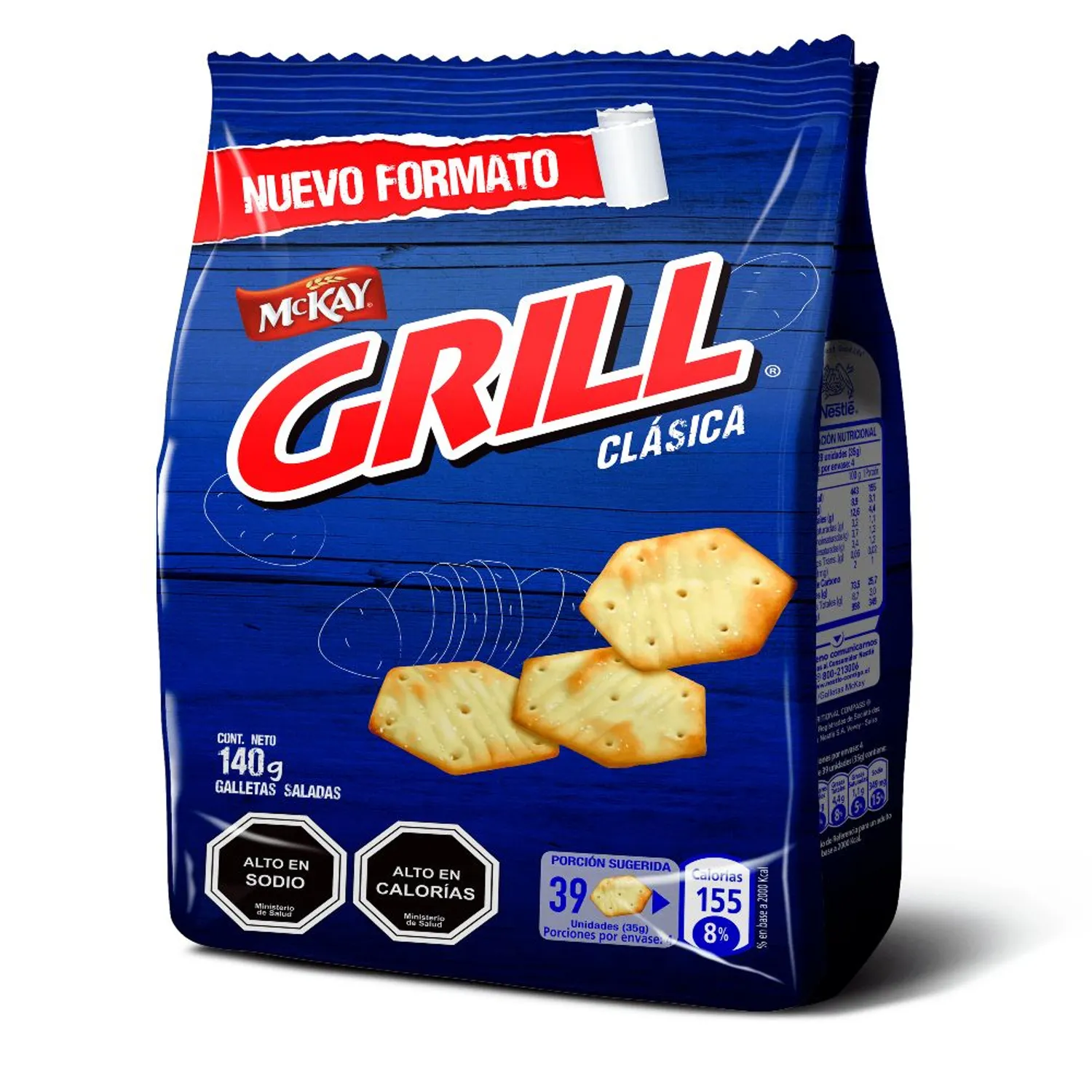 Galleta Grill Clasica 140 gr